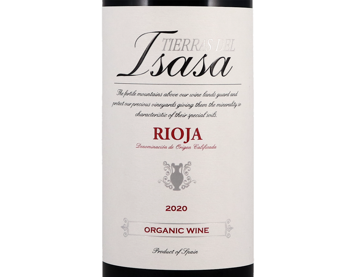 Isasa Rioja 2020 ORGANIC