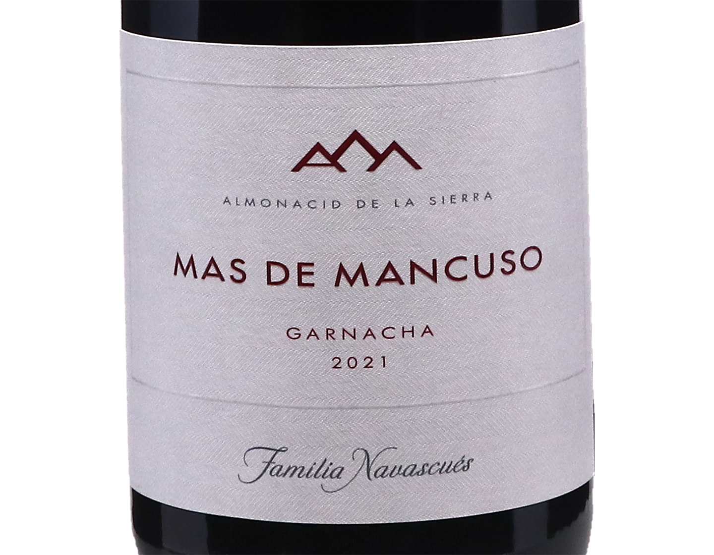 Mas de Mancuso Garnacha Tinta, Cariñena 2021