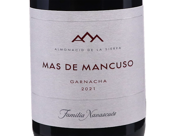 Mas de Mancuso Garnacha Tinta, Cariñena 2021