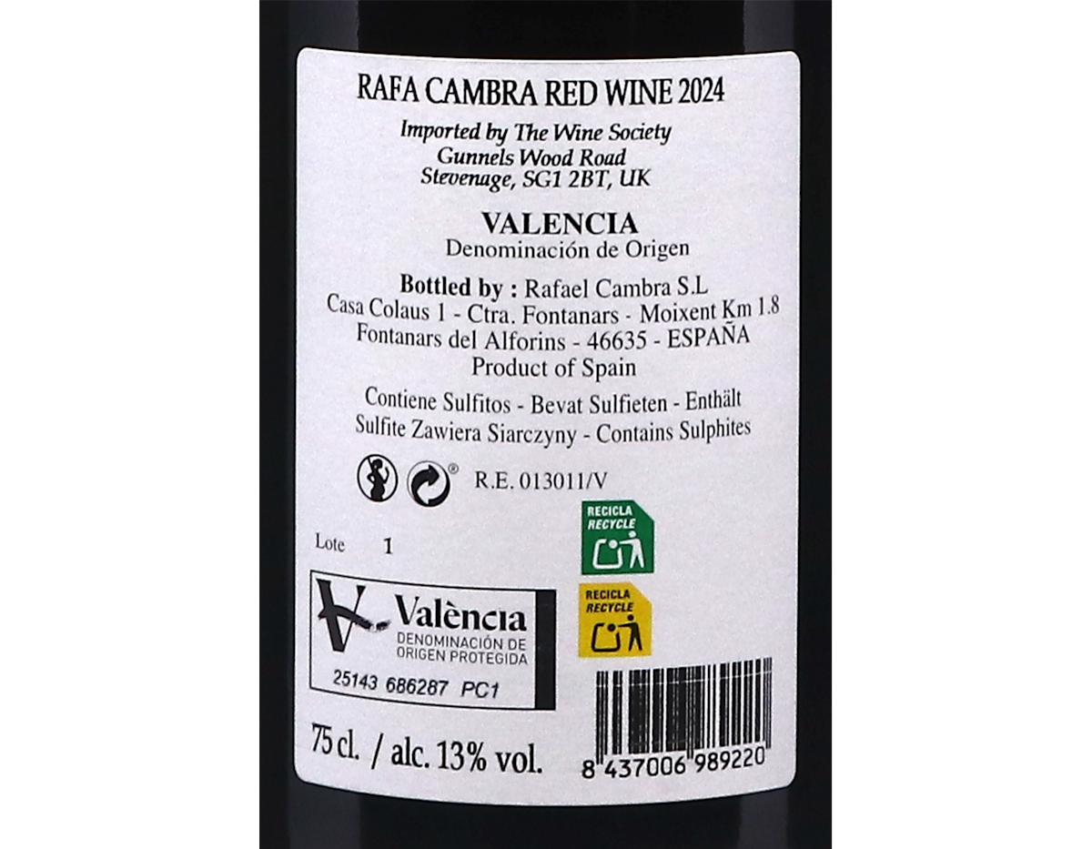 Rafa Cambra Monastrell-Garnacha, Valencia 2024