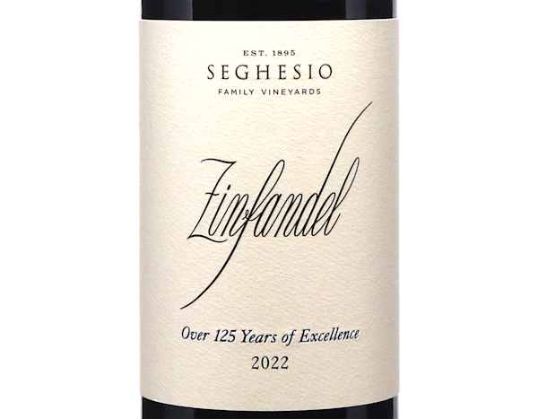 Seghesio Family Vineyards Sonoma County Zinfandel 2022