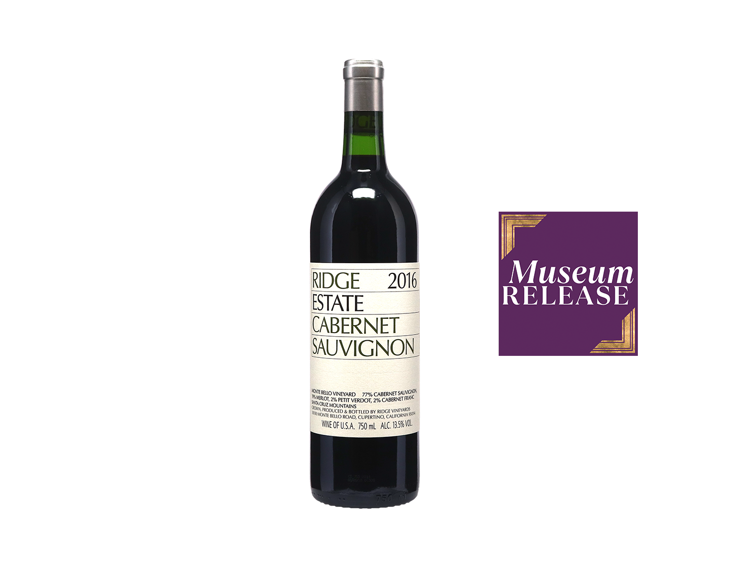 Ridge Estate Cabernet Sauvignon 2016