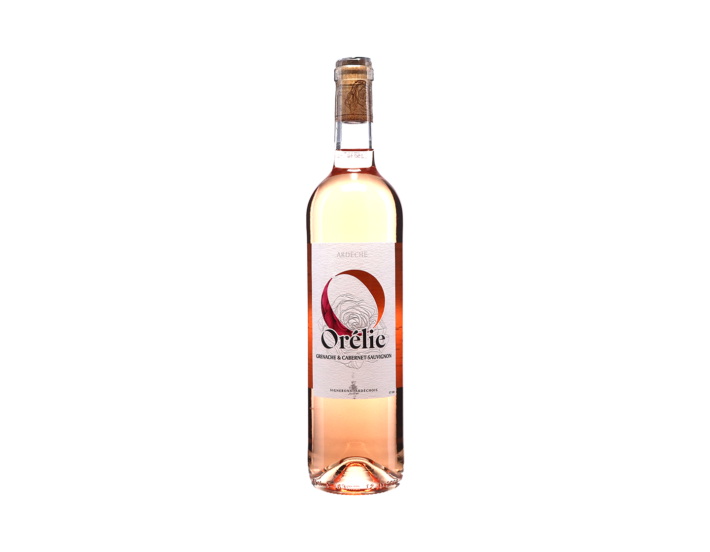 Orélie, Ardèche Rosé, Vignerons Ardéchois 2024