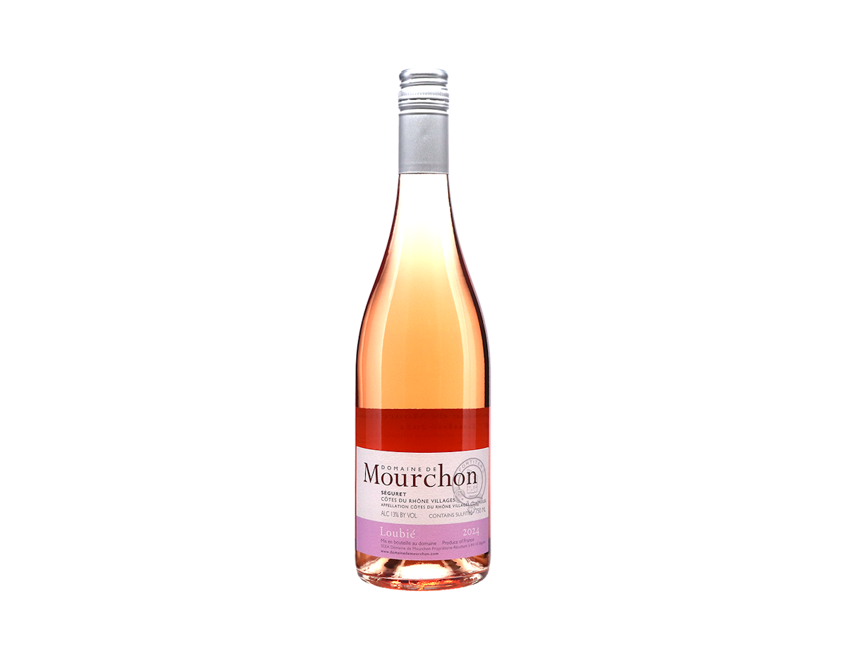 Séguret Côtes-du-Rhône Villages Loubié Rosé, Domaine de Mourchon 2024