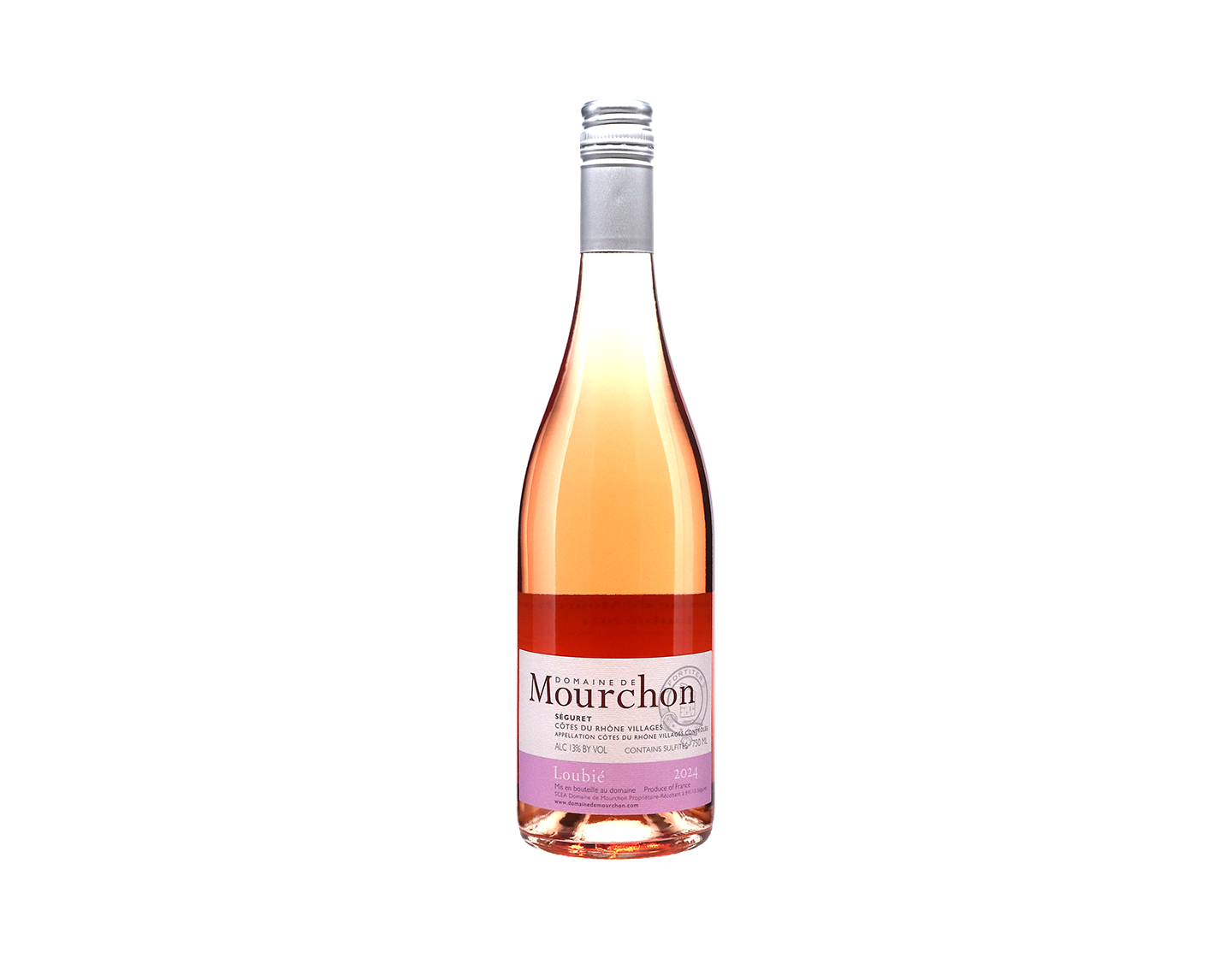 Séguret Côtes-du-Rhône Villages Loubié Rosé, Domaine de Mourchon 2024