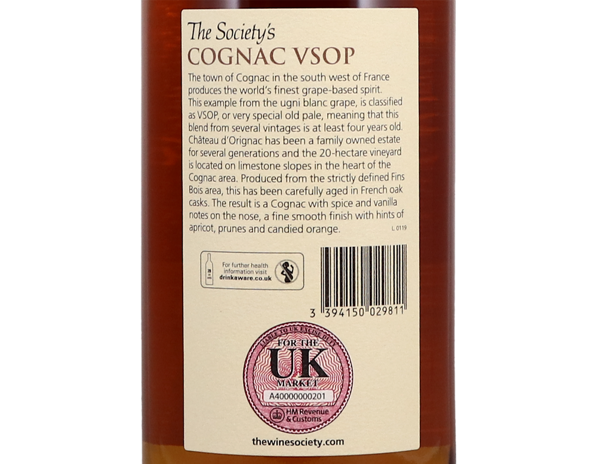 The Society's Cognac VSOP