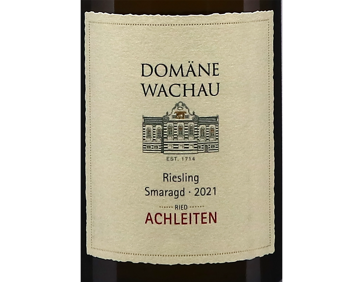 Domäne Wachau Ried Achleiten Smaragd Riesling, Wachau 2021