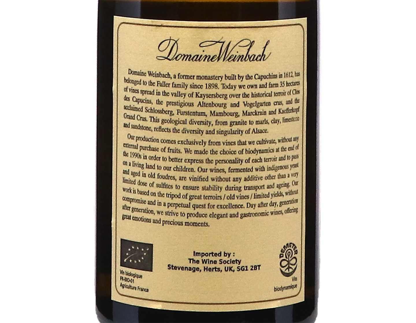 Gewurztraminer Les Treilles du Loup, Domaine Weinbach 2022