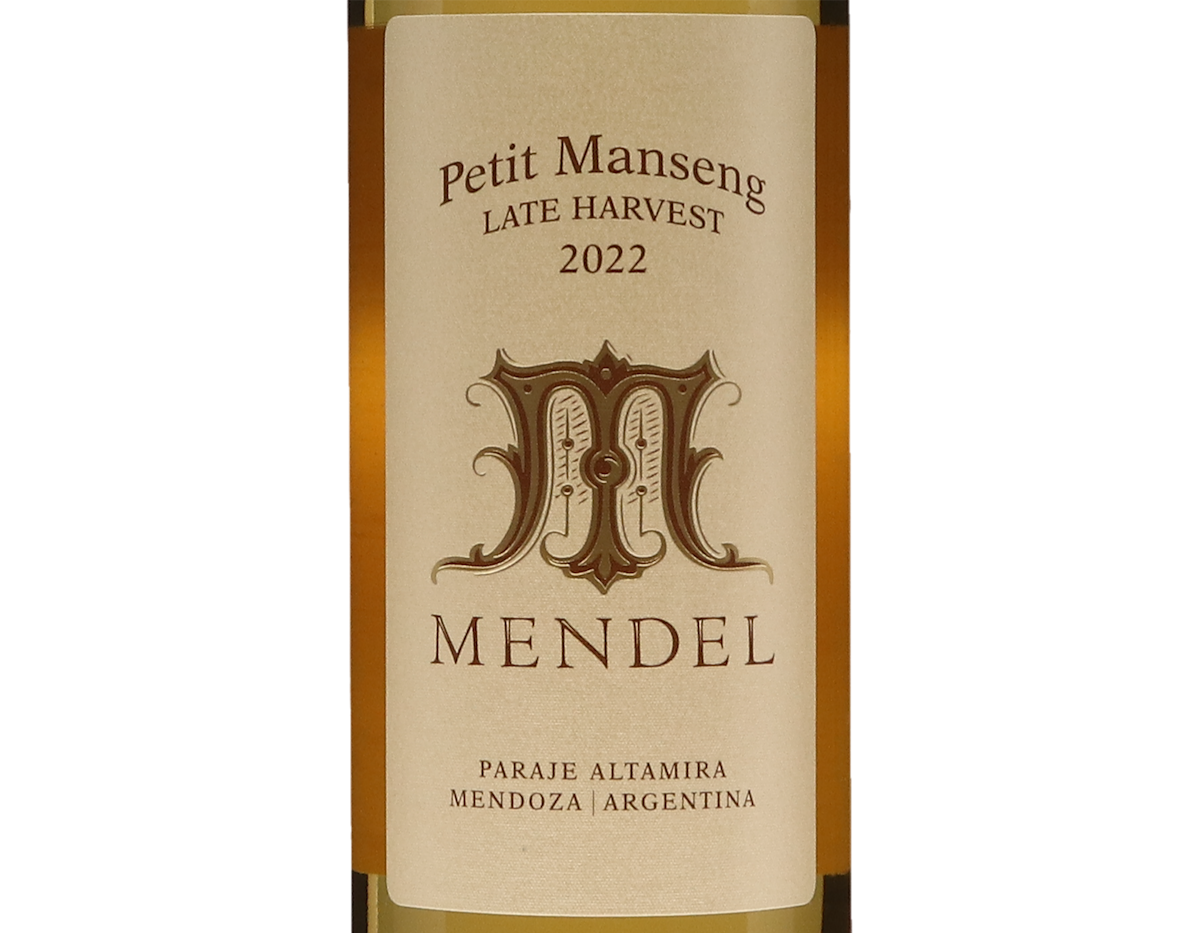 Mendel Paraje Altamira Late Harvest Petit Manseng 2022