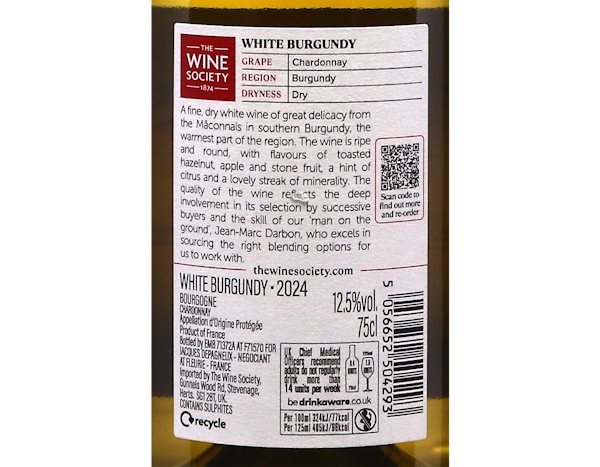 The Society's White Burgundy 2024