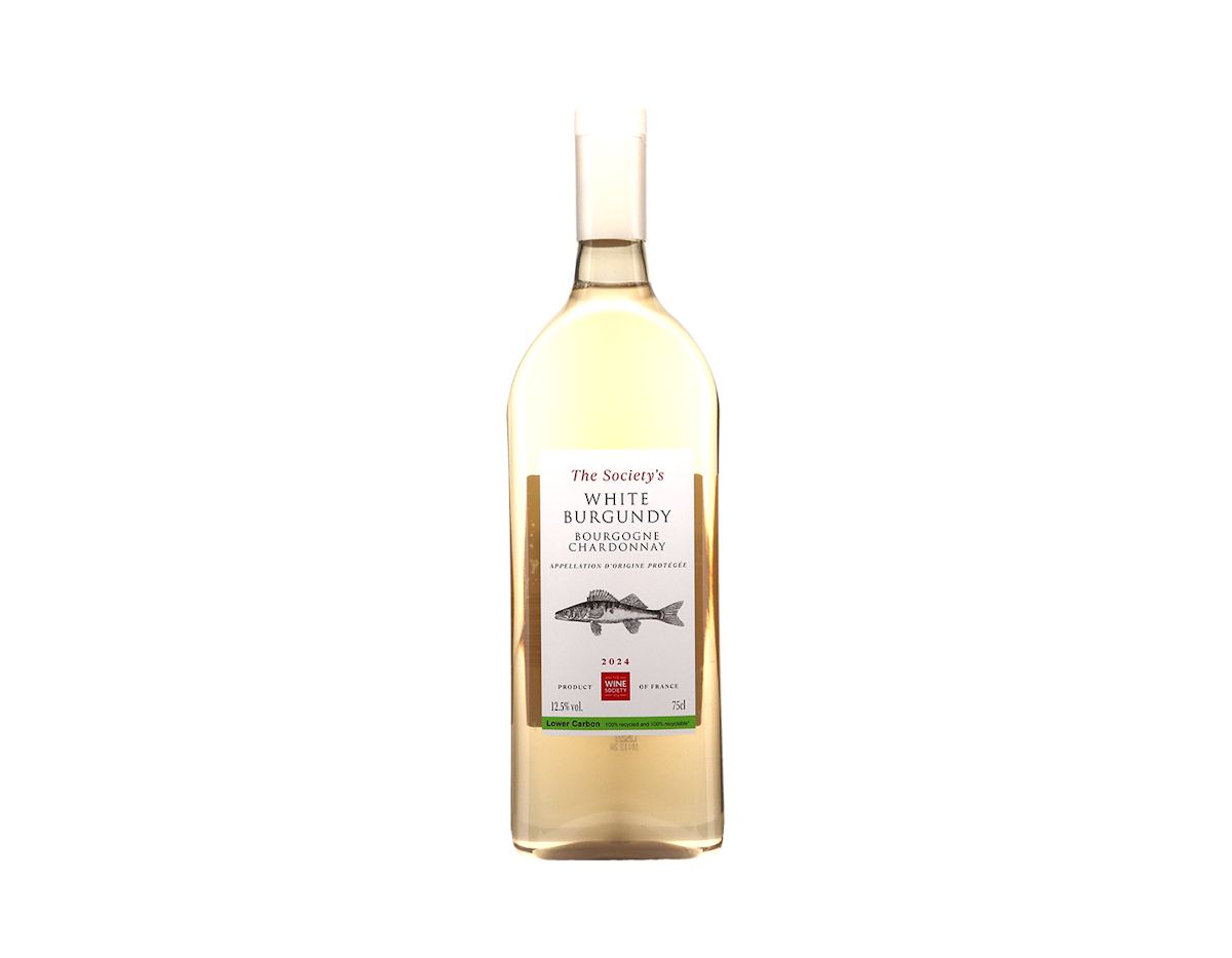The Society's White Burgundy 2024 rPET bottle