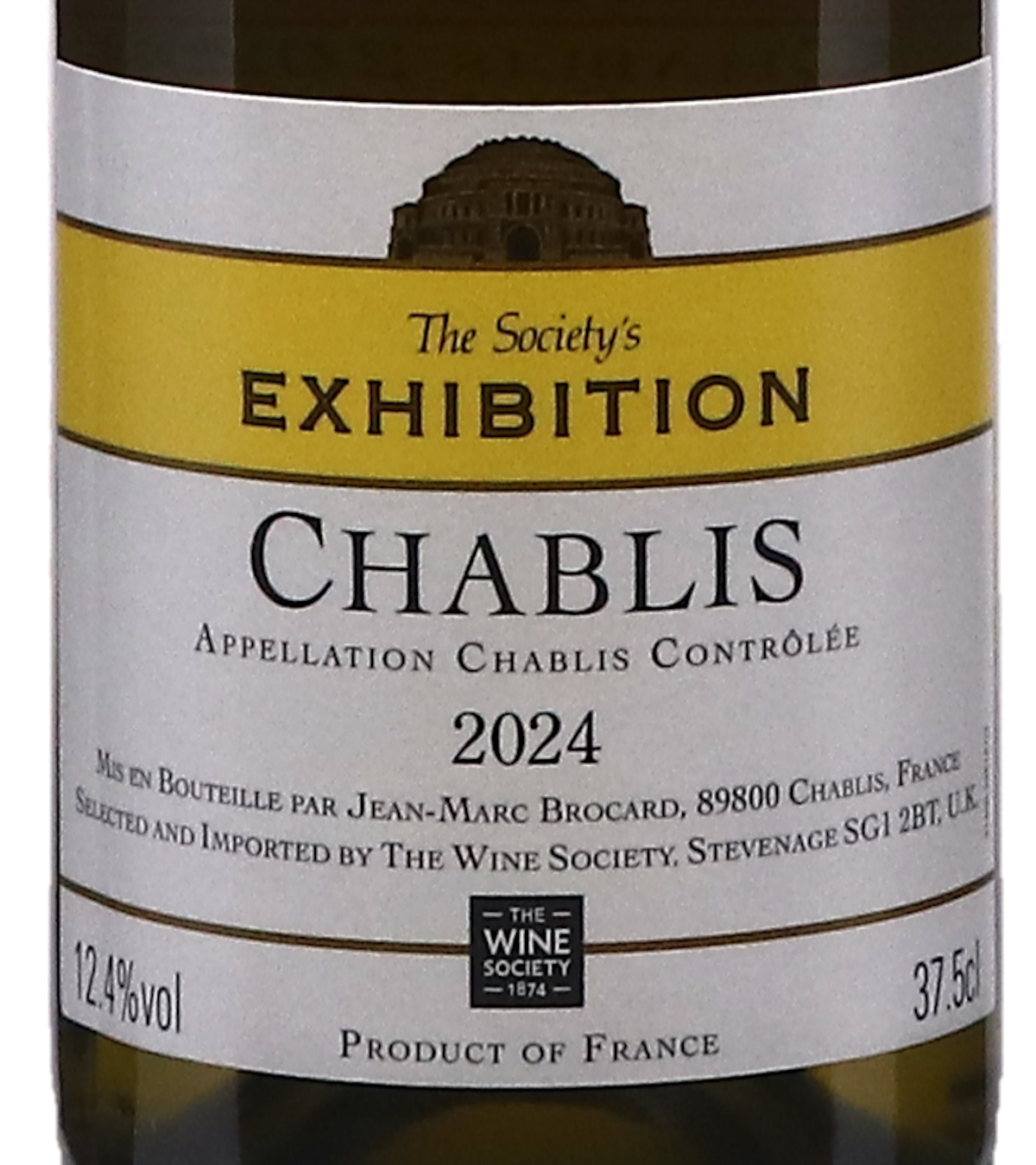 Half bottle of The Society's Exhibition Chablis 2024