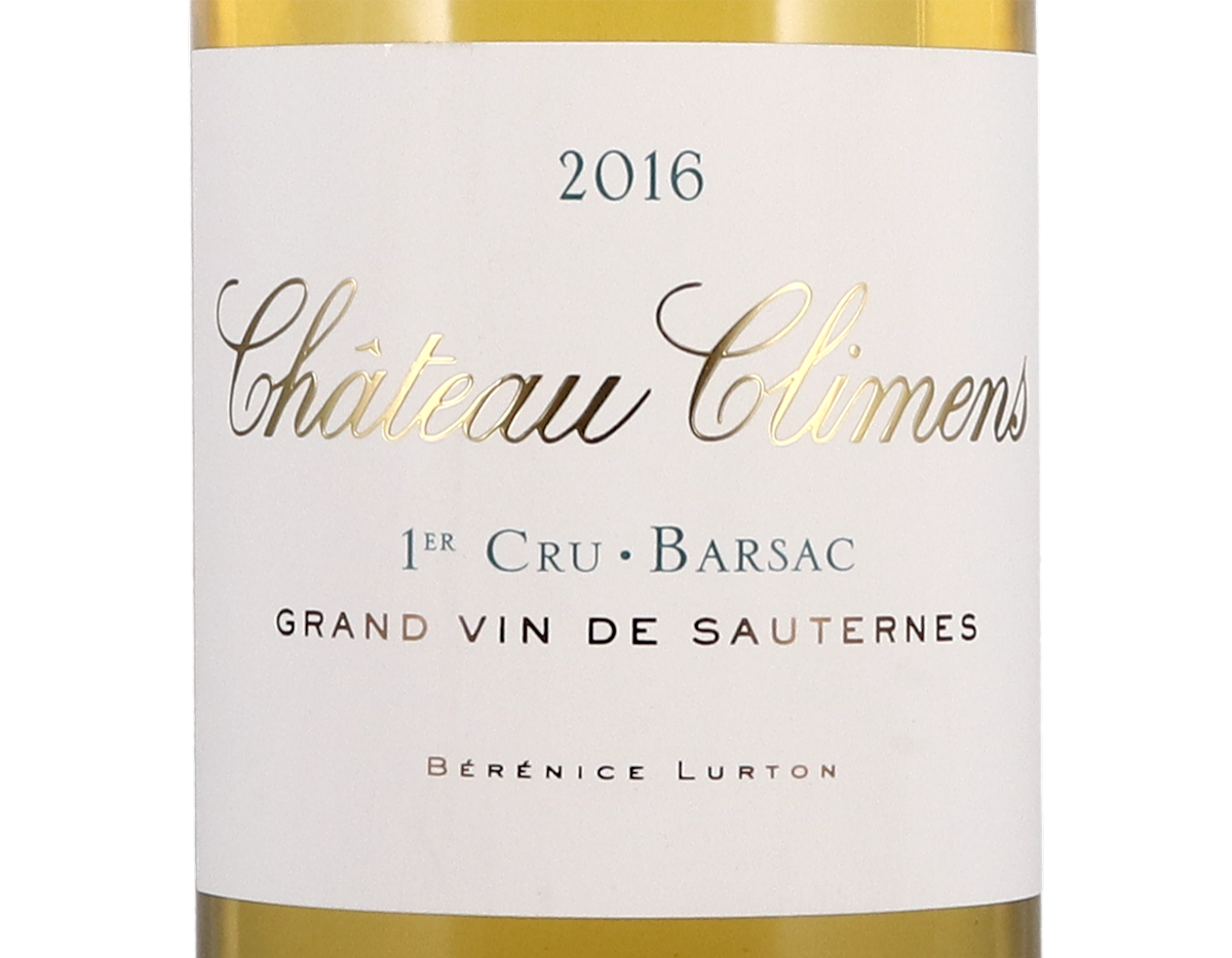Château Climens, Barsac 2016