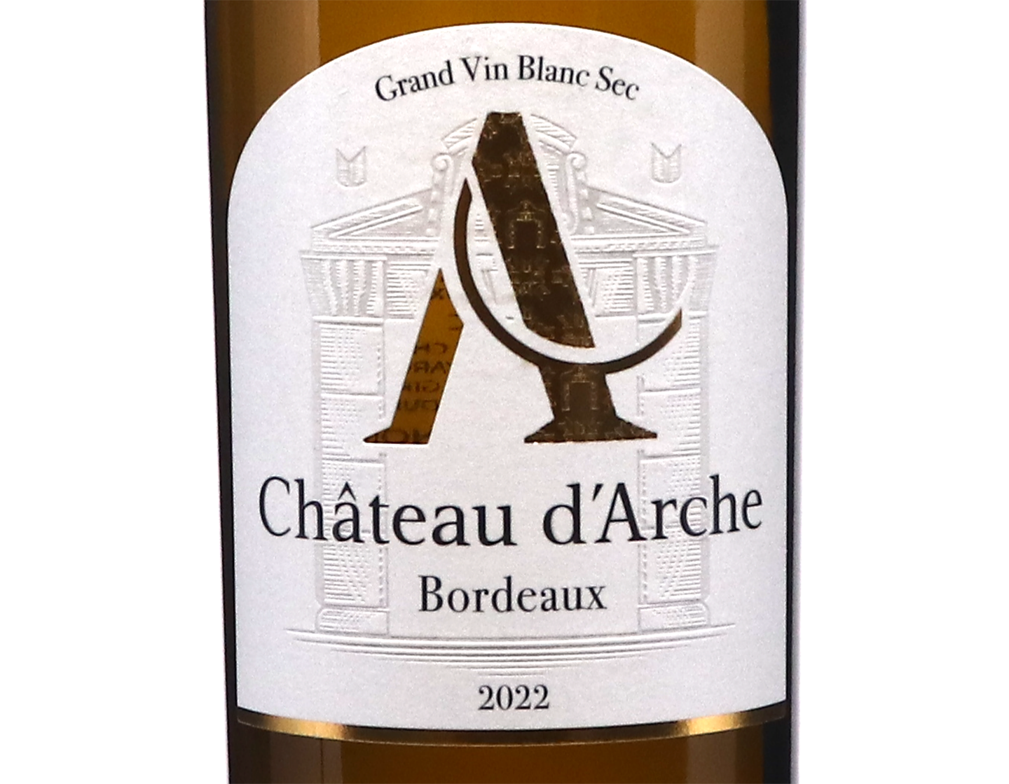 A de Château d'Arche, Bordeaux Blanc 2022