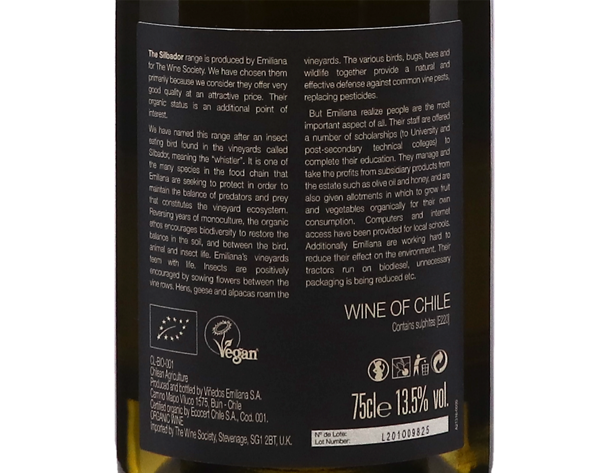 Emiliana Silbador Gran Reserva Casablanca Viognier 2022