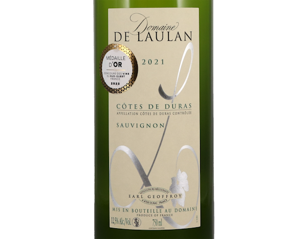 Cotes de Duras Sauvignon blanc Domaine de Laulan 2021