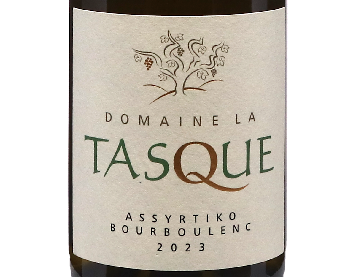 Domaine la Tasque, Assyrtyko-Bourboulenc, Pays Cathare 2023