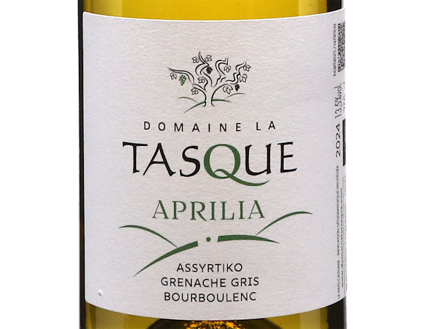 Domaine de la Tasque, 'Aprilia', IGP Pays Cathare 2024
