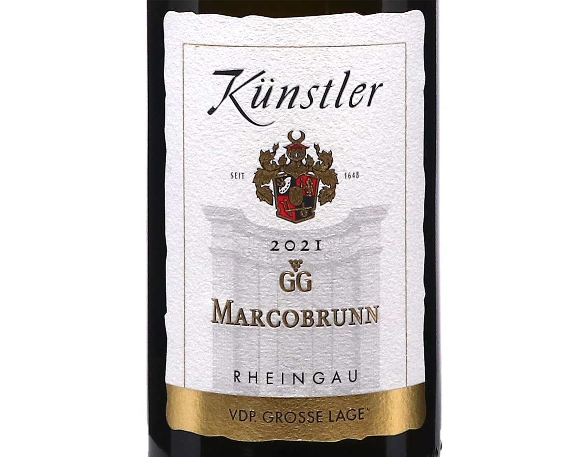 Erbacher Marcobrunn Riesling Grosses Gewächs, Künstler 2021
