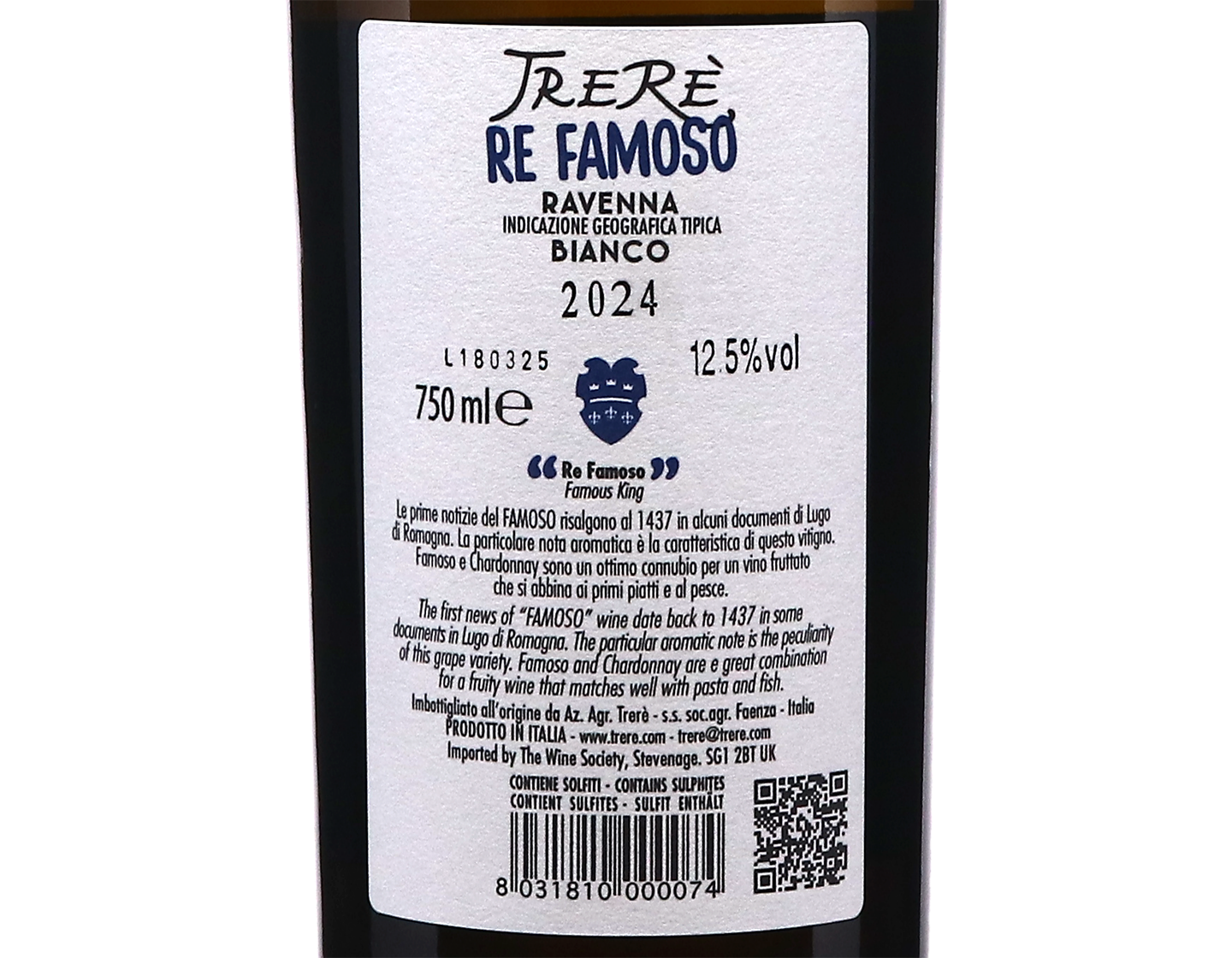 TreRè Re Famoso Bianco, Ravenna 2024