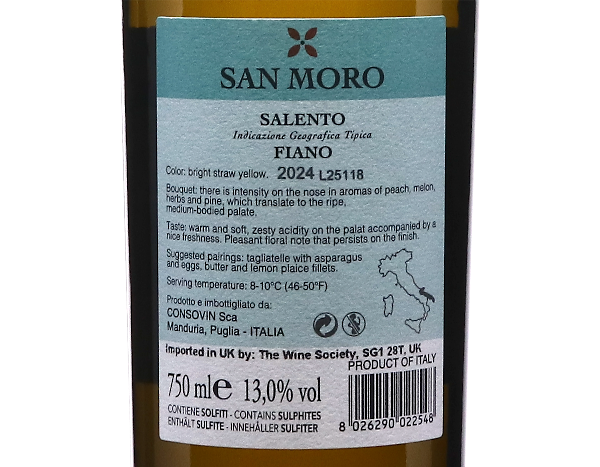 Fiano, San Moro 2024