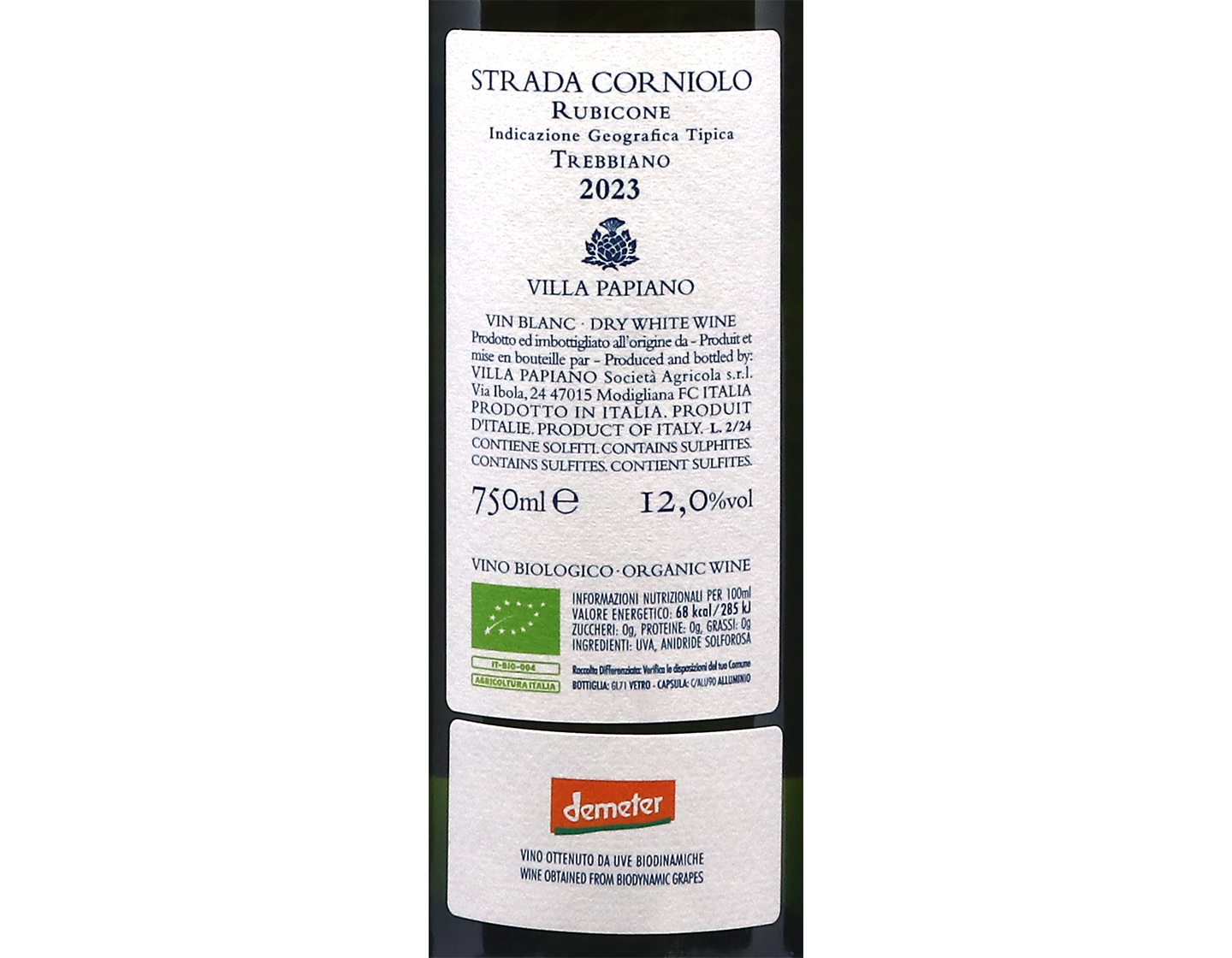 Trebbiano Romagna, Strada Corniolo, Villa Papiano 2023