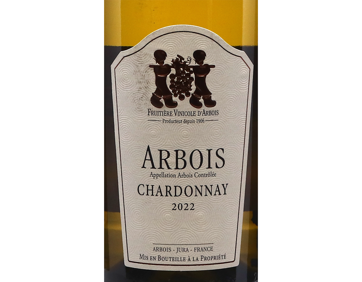 Arbois Chardonnay, Fruitière Vinicole d'Arbois 2022