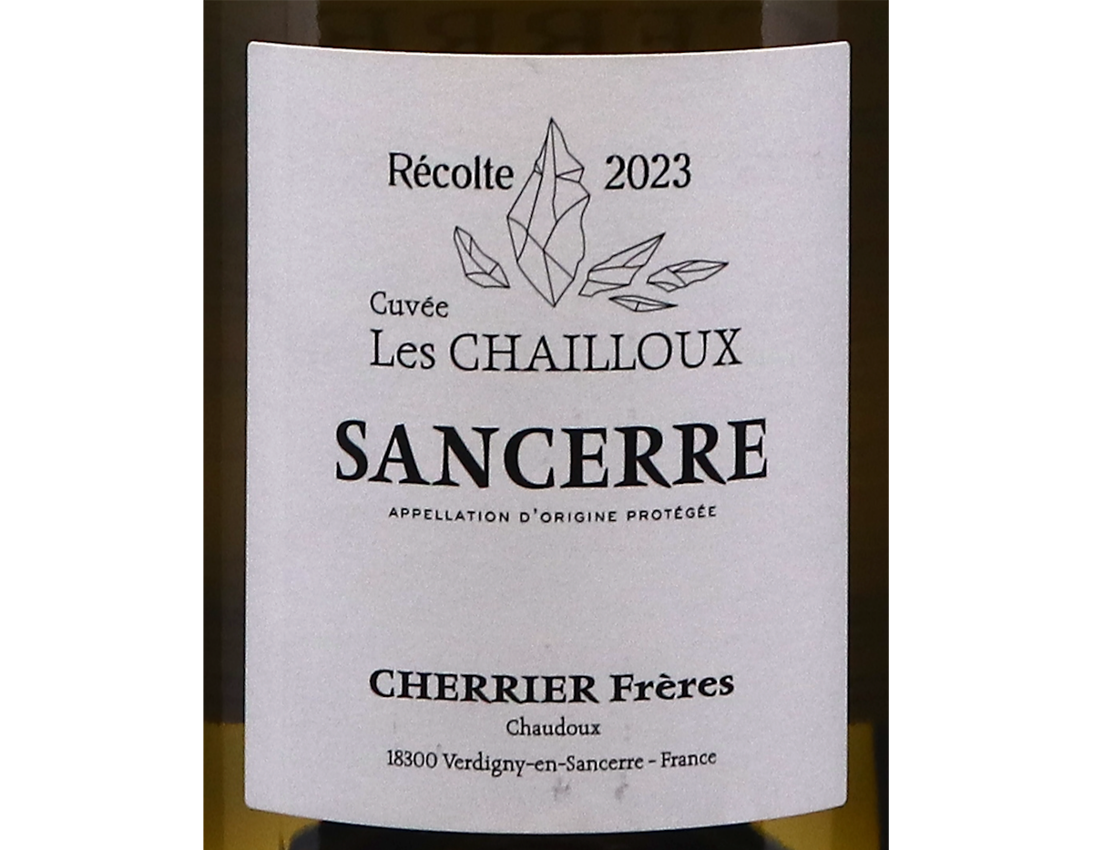 Sancerre 'Les Chailloux', François et Jean-Marie Cherrier 2023