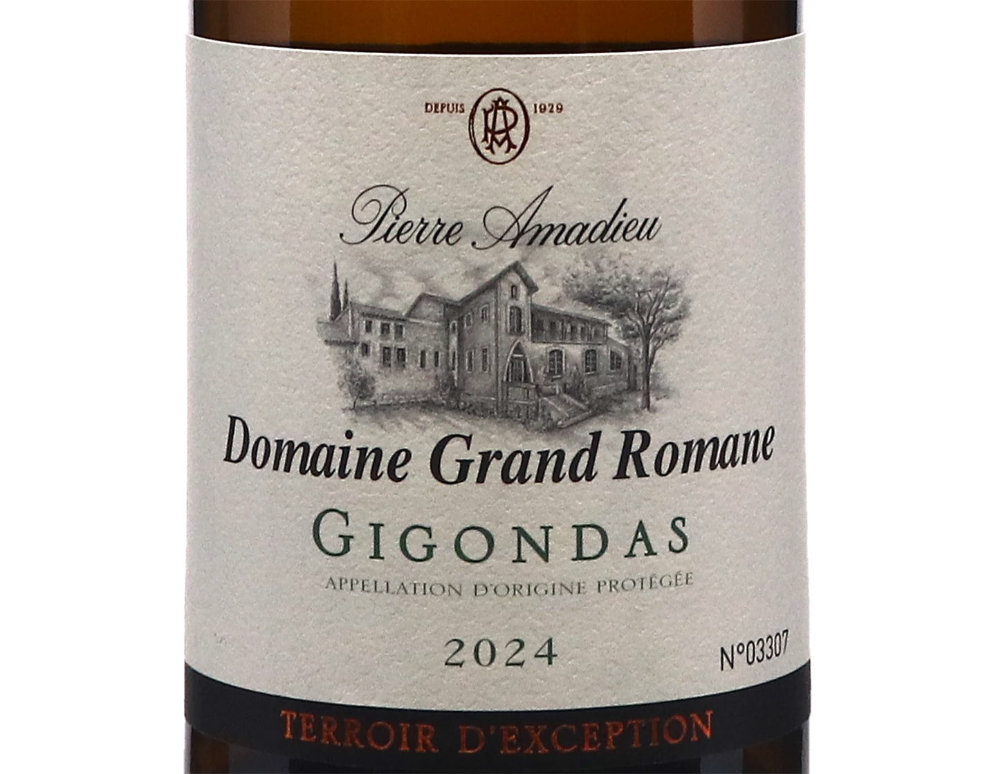 Gigondas Blanc Grand Romane, Domaine Pierre Amadieu 2024 ORGANIC