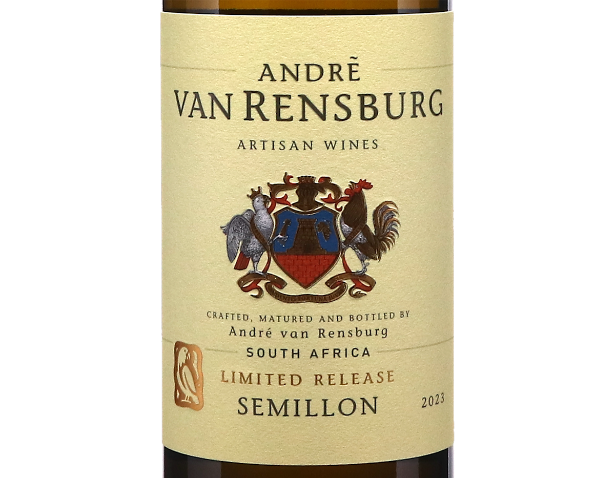 Andre van Rensburg Limited Release Semillon, Stellenbosch 2023