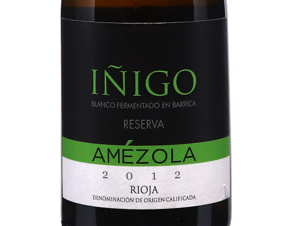 Amézola Iñigo Rioja Blanco Reserva 2012