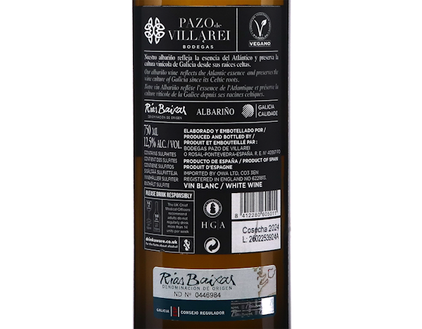 Pazo de Villarei Albariño, Rías Baixas 2024